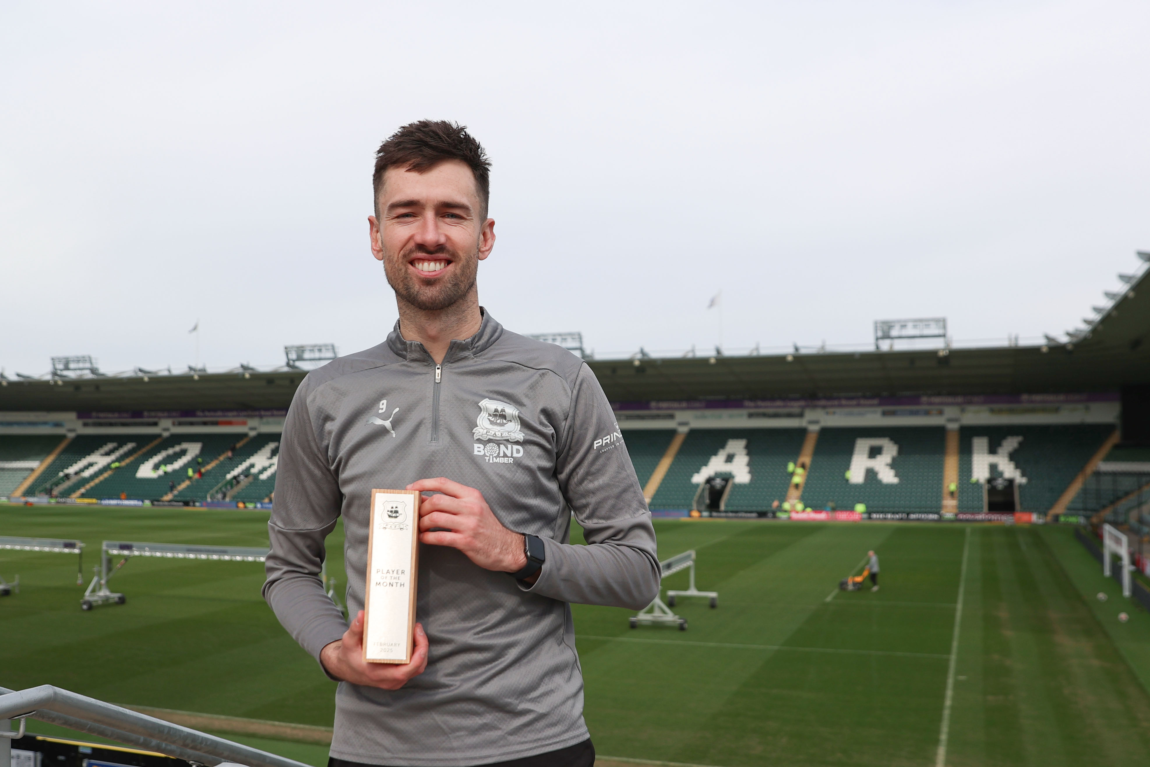 Ryan Hardie named CT1 February Player of the Month | Plymouth Argyle