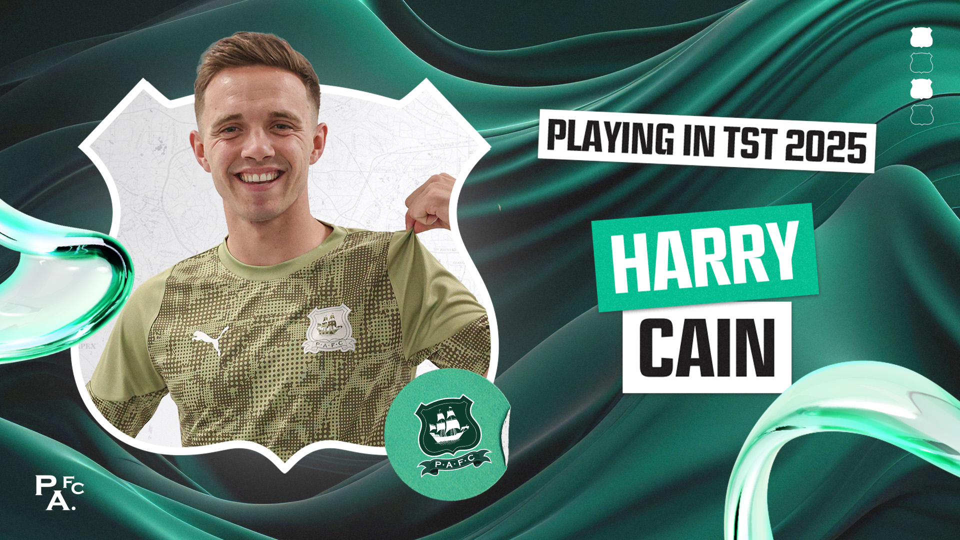 Online star Harry Cain to represent Argyle at TST | Plymouth Argyle