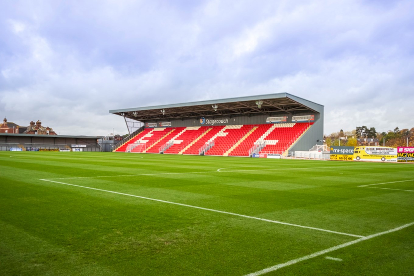 Inside Exeter City Plymouth Argyle PAFC Inside Exeter City Plymouth Argyle PAFC