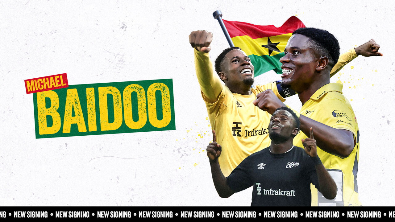 Michael Baidoo signs for Argyle | Plymouth Argyle