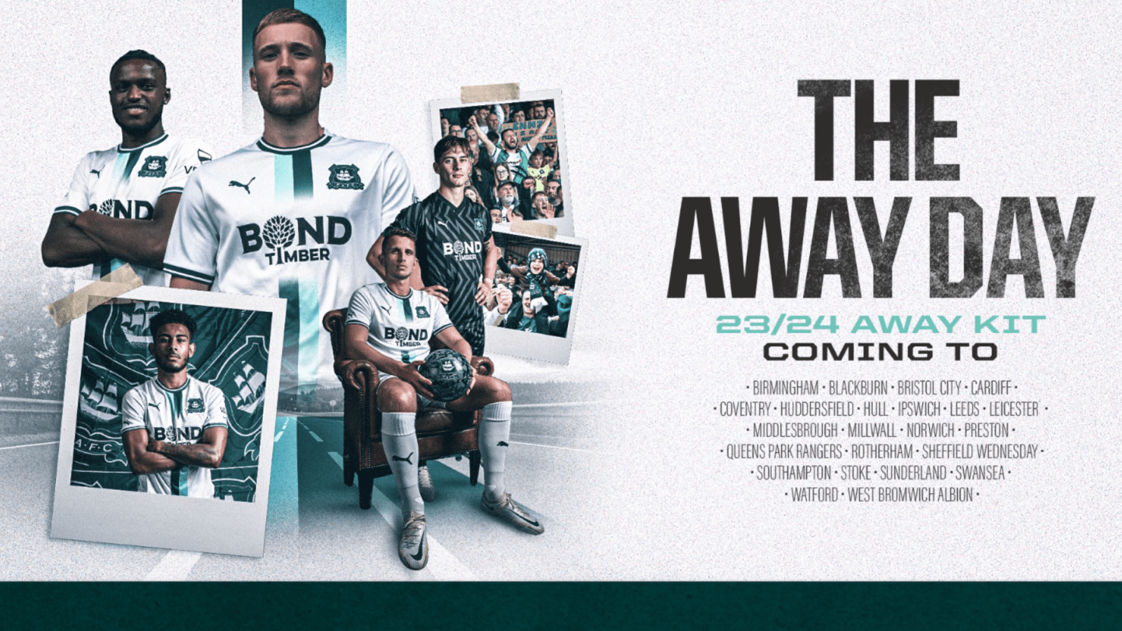 The Away Day | 23/24 Away Kit Available Now | Plymouth Argyle - PAFC