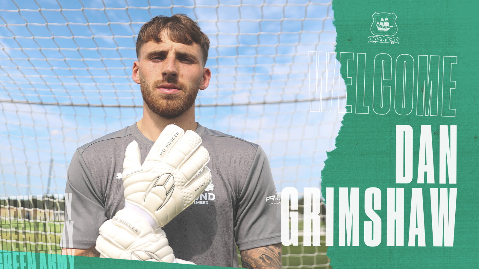 Dan Grimshaw signs for Argyle | Plymouth Argyle