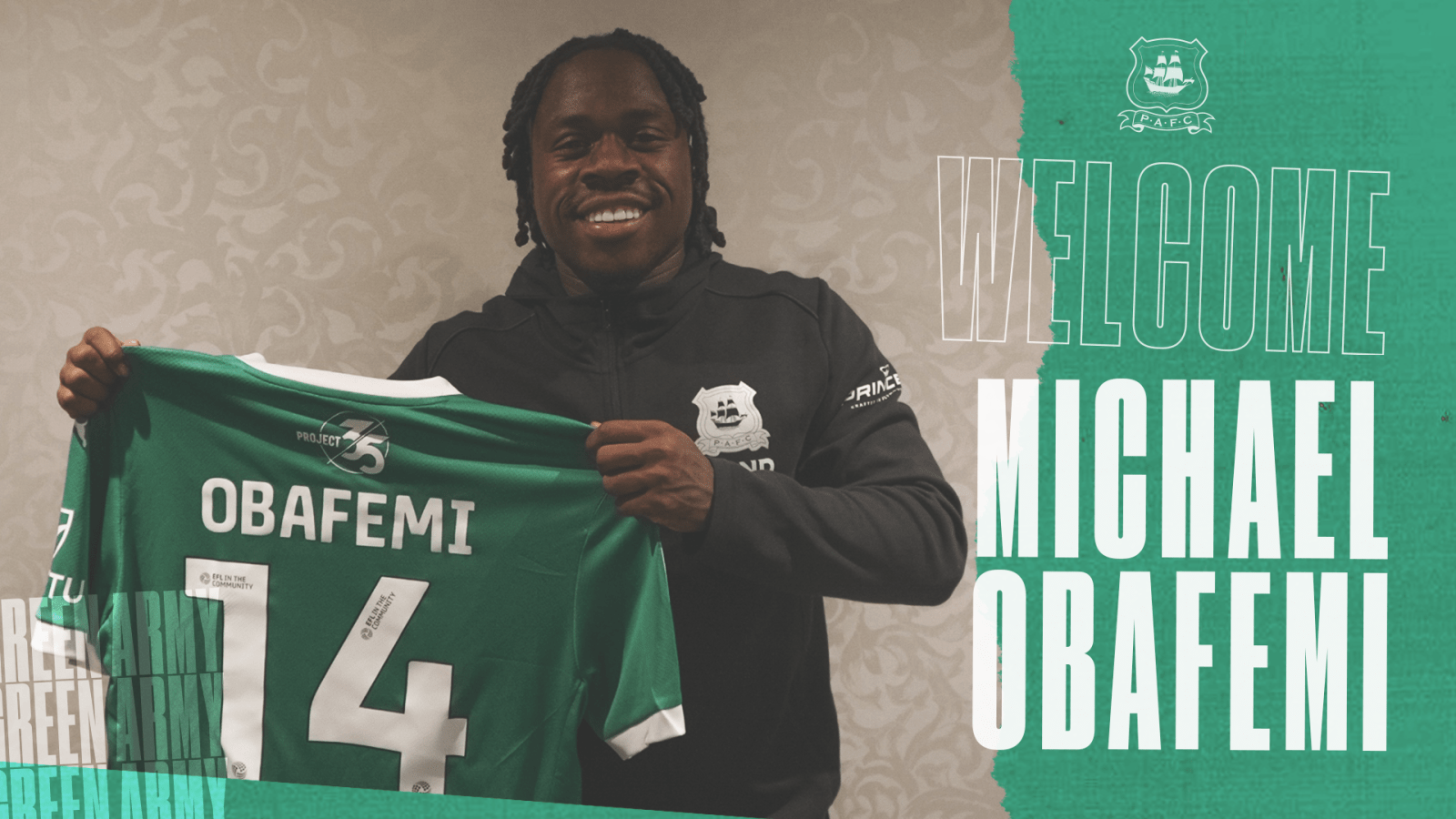 Michael Obafemi joins Argyle on loan | Plymouth Argyle