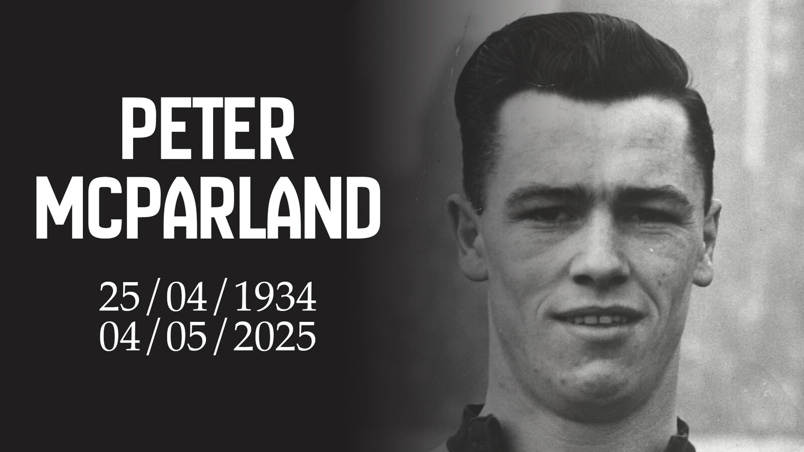 RIP Peter McParland | Plymouth Argyle