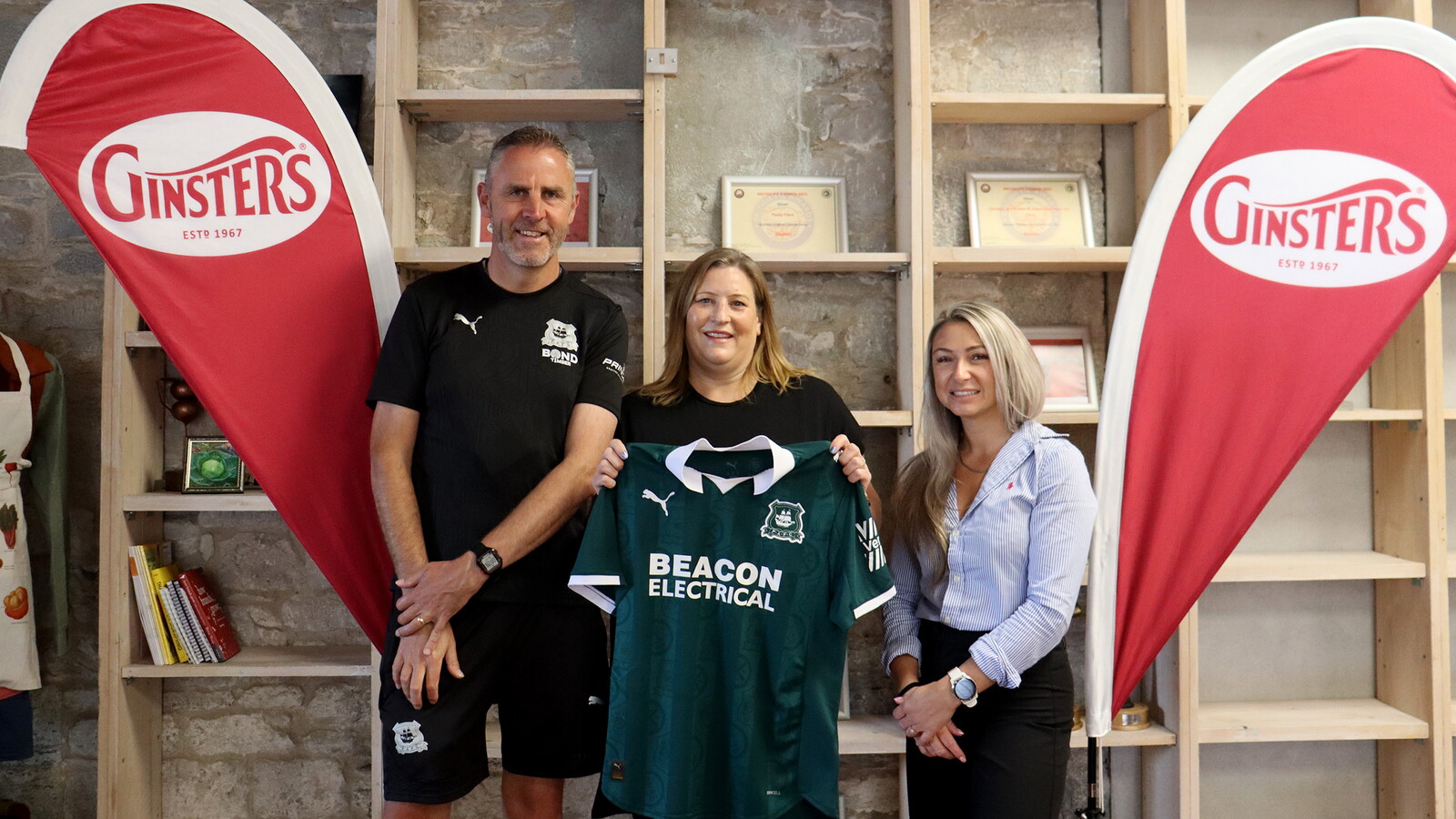 Ginsters extend partnership with Argyle & Community Trust | Plymouth Argyle