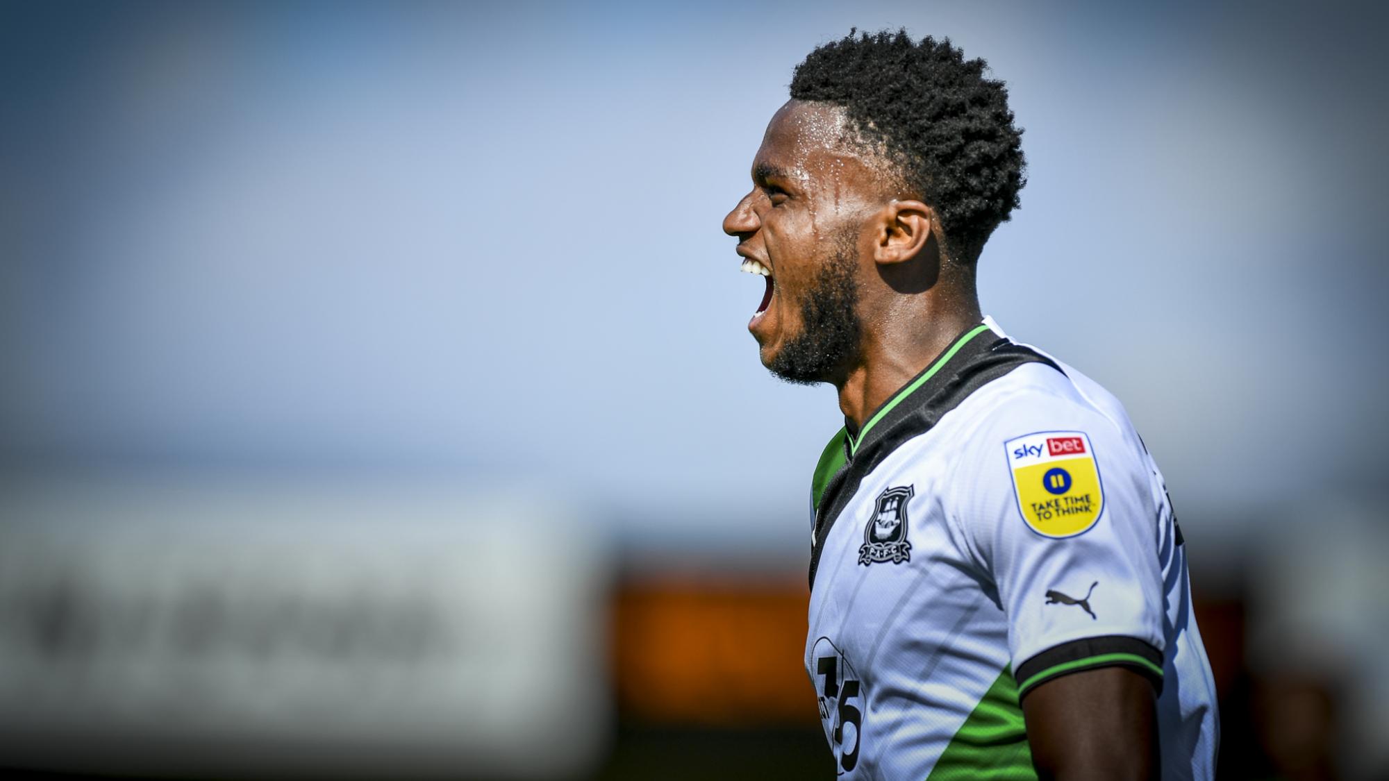 Bali Wins Player of the Month Award | Plymouth Argyle