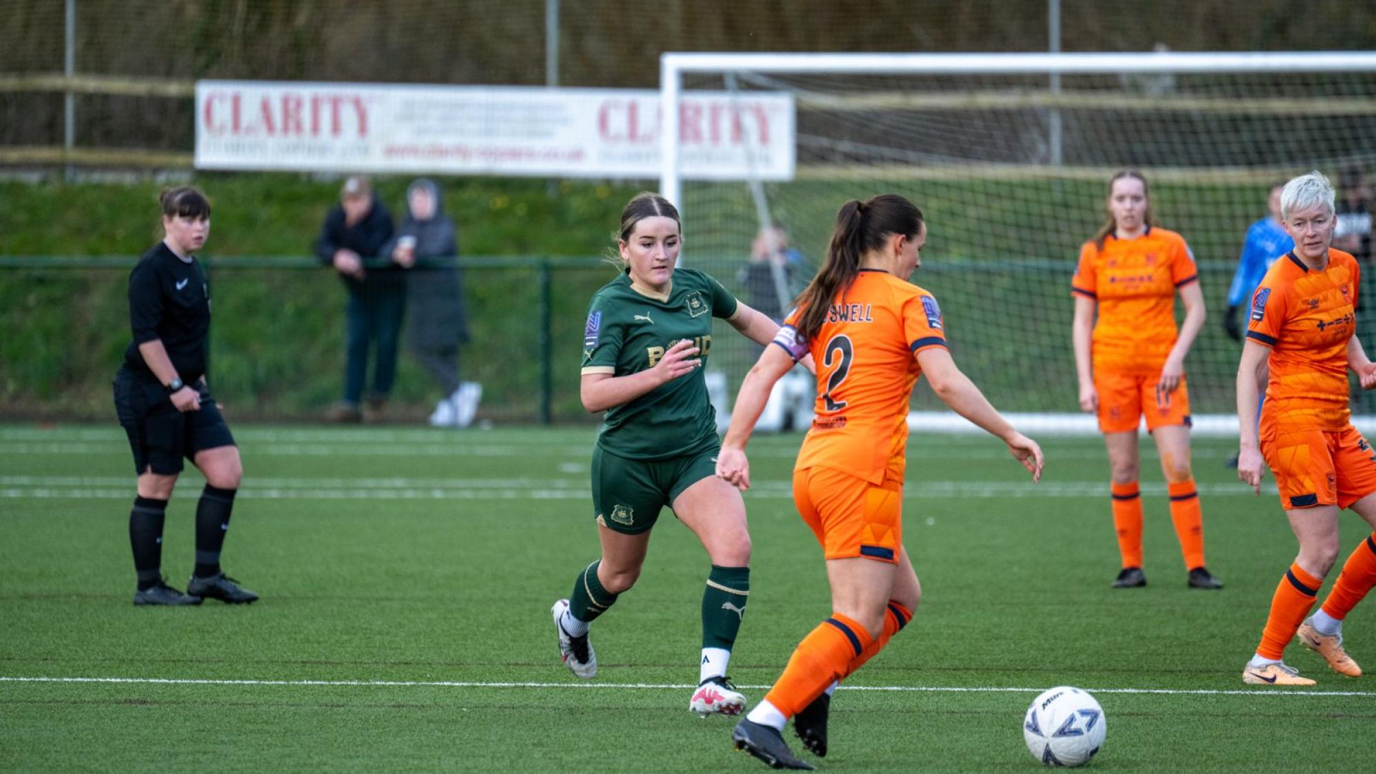 Report | Argyle Women 1 Ipswich Town 3 | Plymouth Argyle