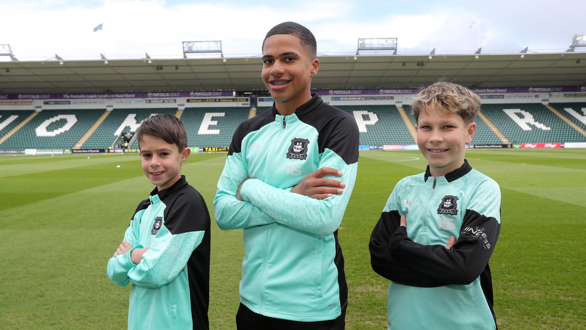 Argyle welcome four new Academy recruits | Plymouth Argyle
