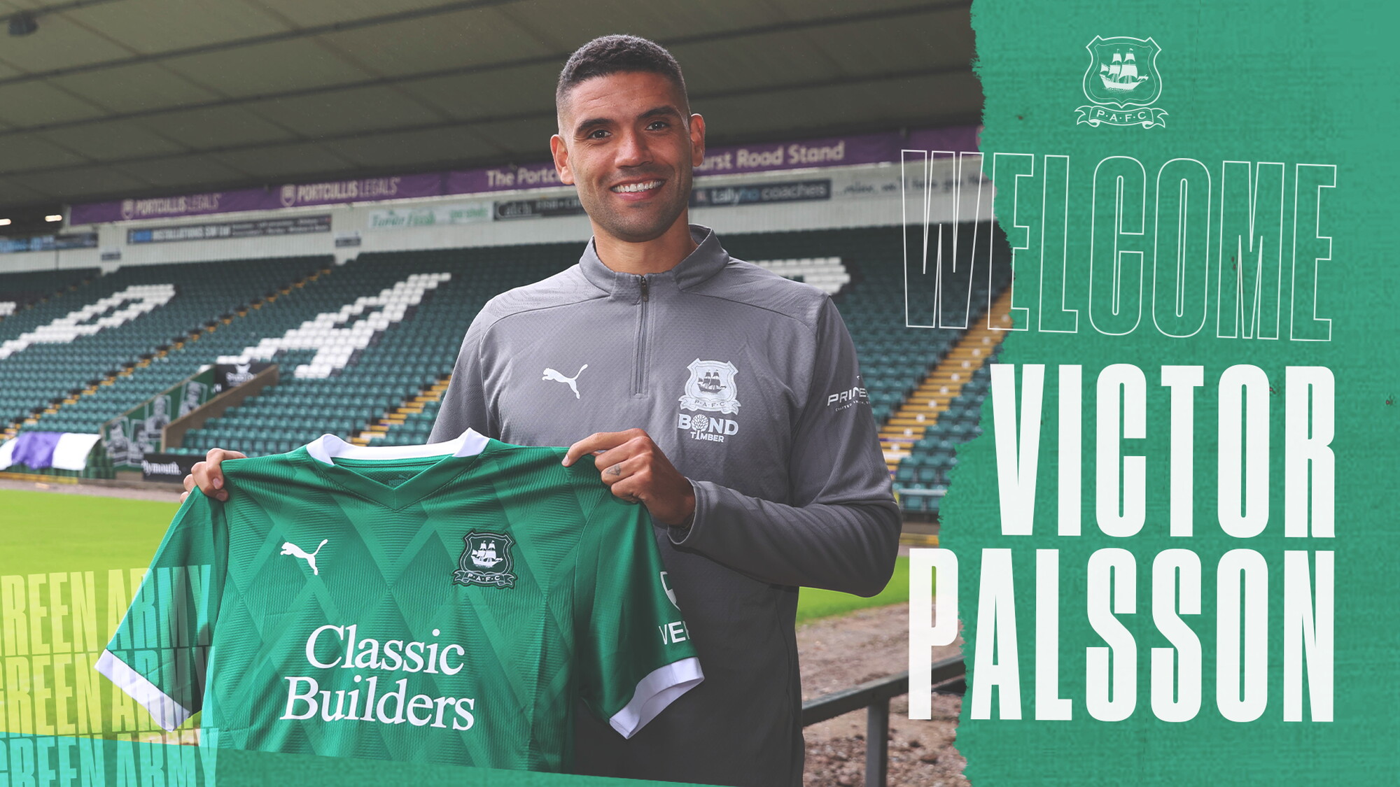 Victor Pálsson signs for Argyle | Plymouth Argyle