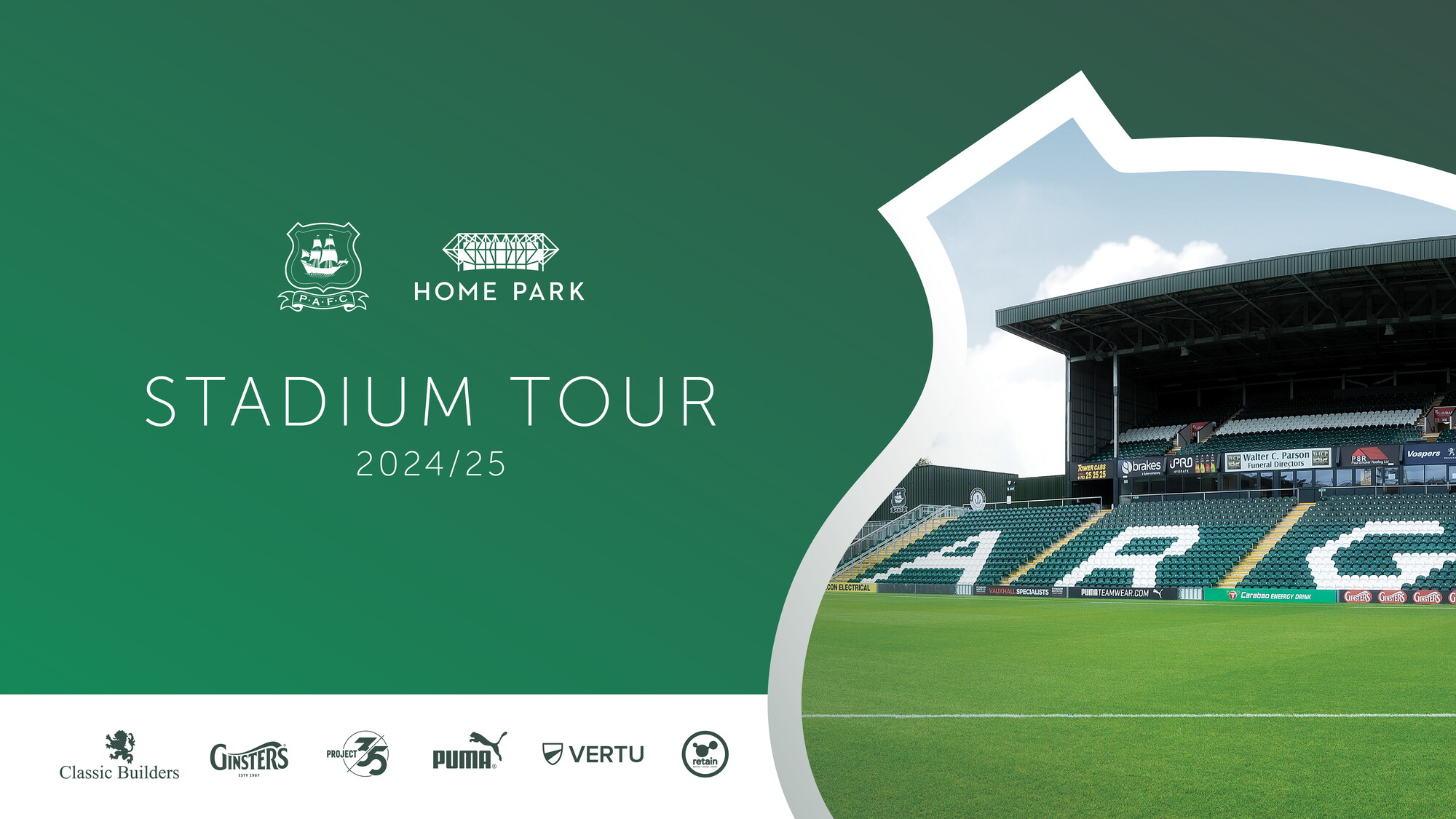 Go behind the scenes at Home Park Stadium! | Plymouth Argyle