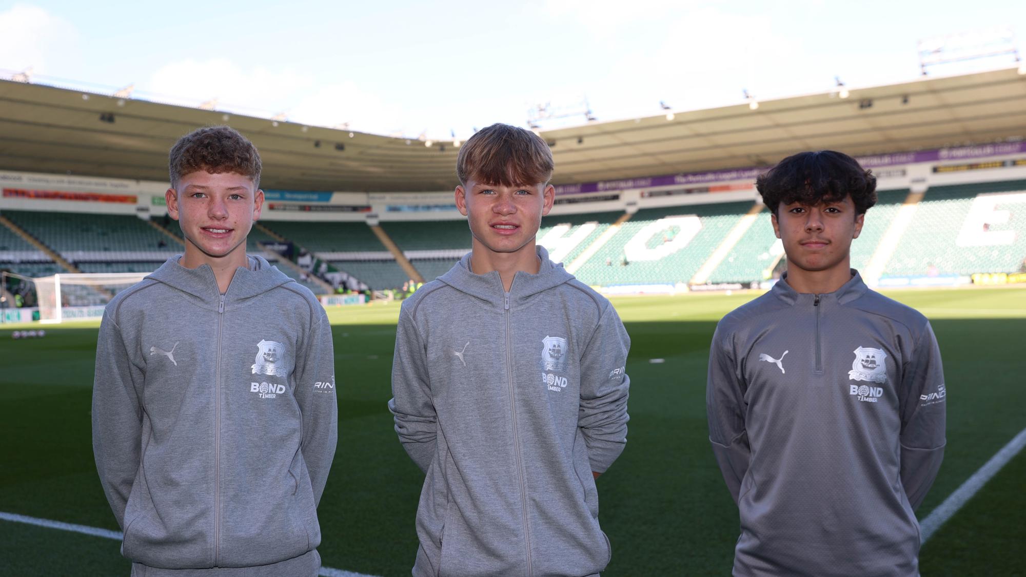 Academy welcome three new recruits | Plymouth Argyle