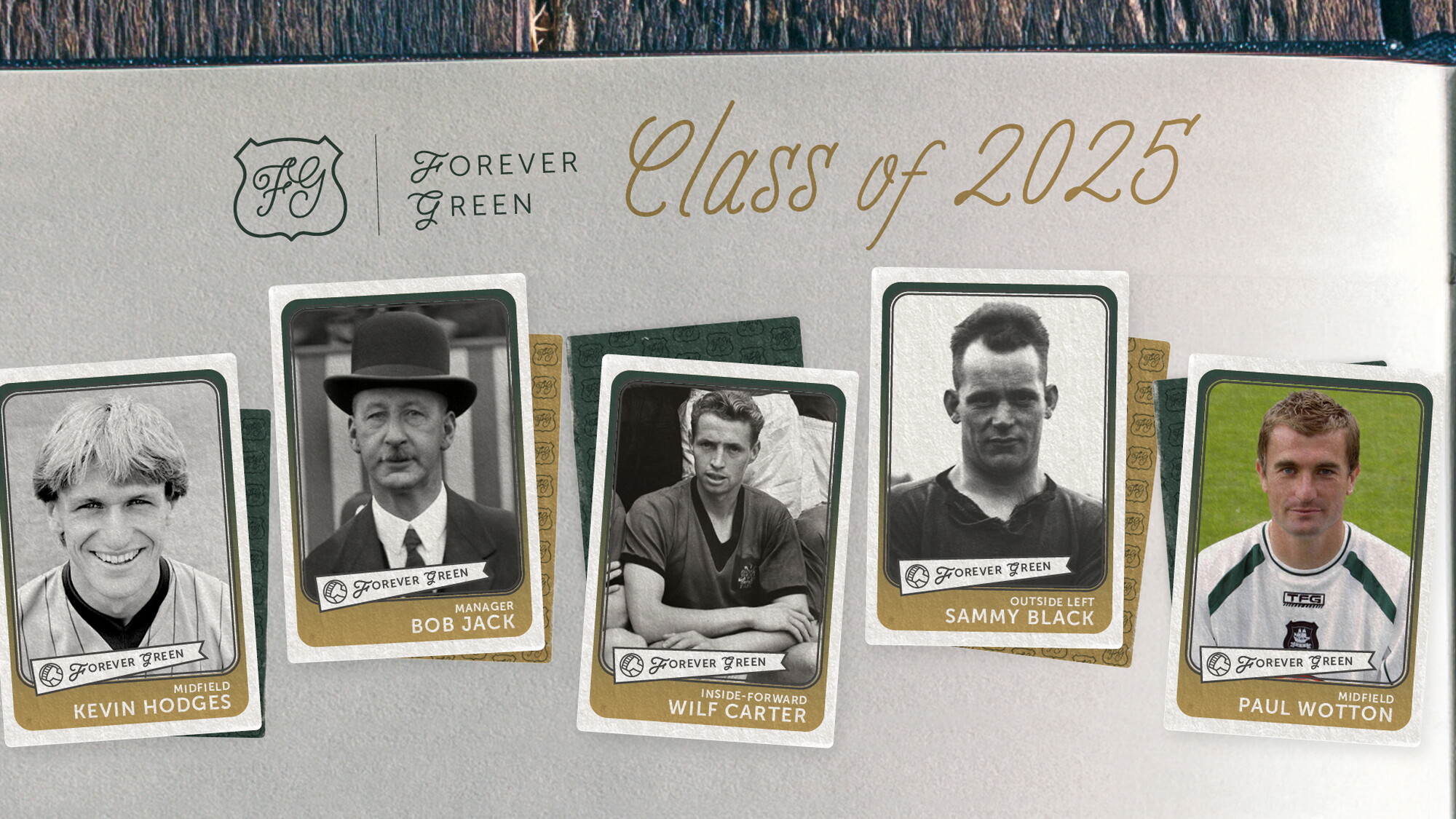 Five Argyle legends inducted as Forever Green Icons | Plymouth Argyle