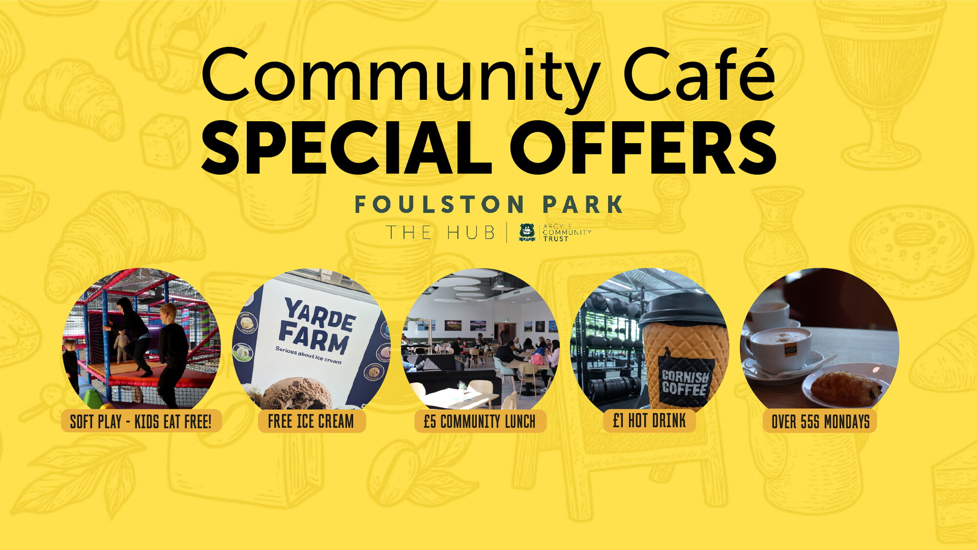 Foulston Park | Community Café Food Offers | Plymouth Argyle