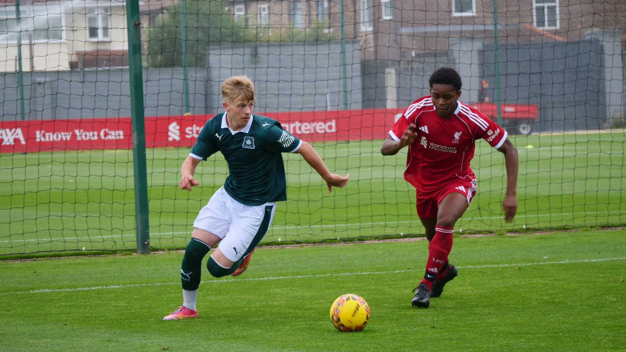 Under-18s Report | Liverpool FC Foundation 0-4 Argyle | Plymouth Argyle