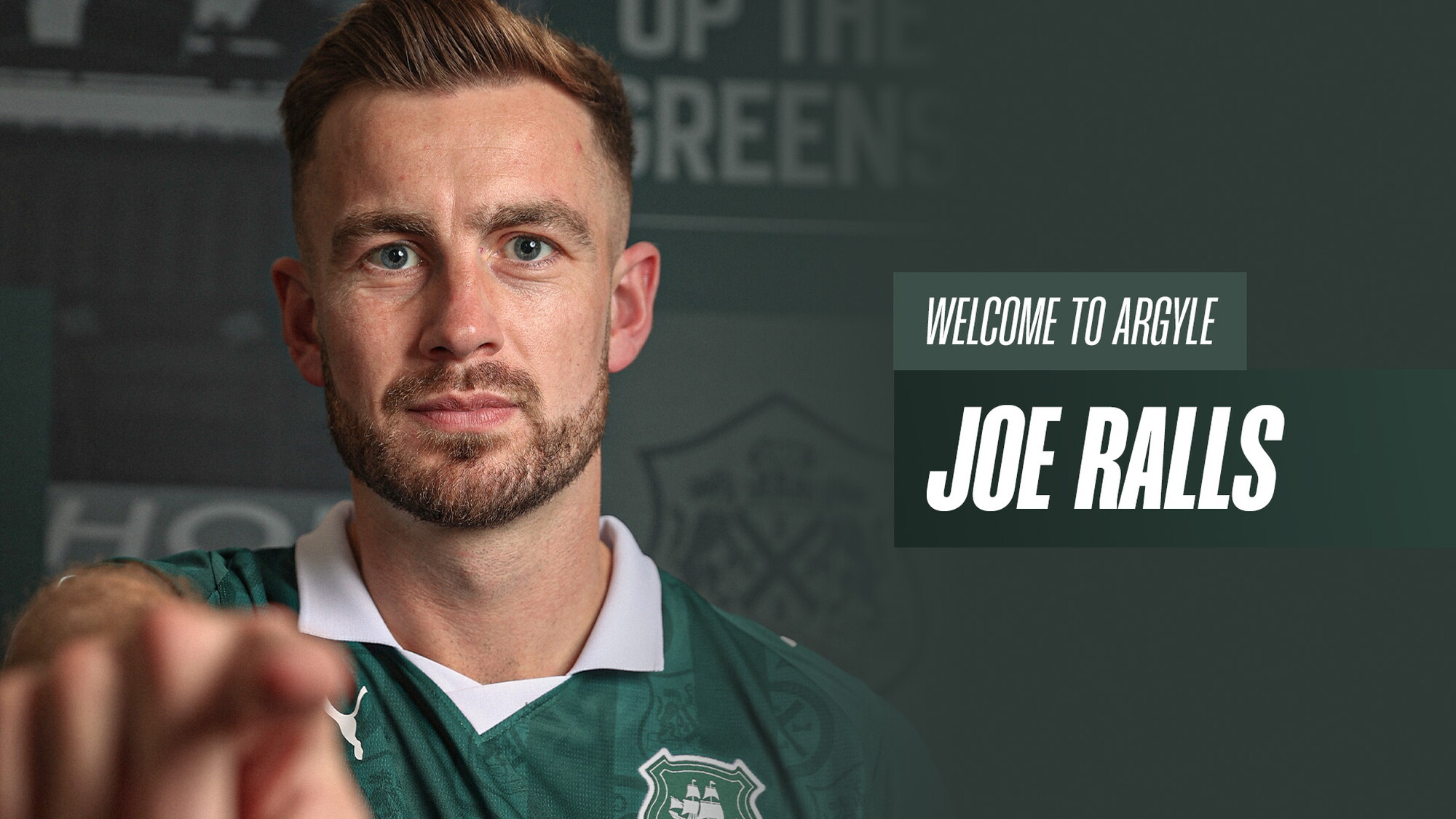 Joe Ralls signs for Argyle | Plymouth Argyle