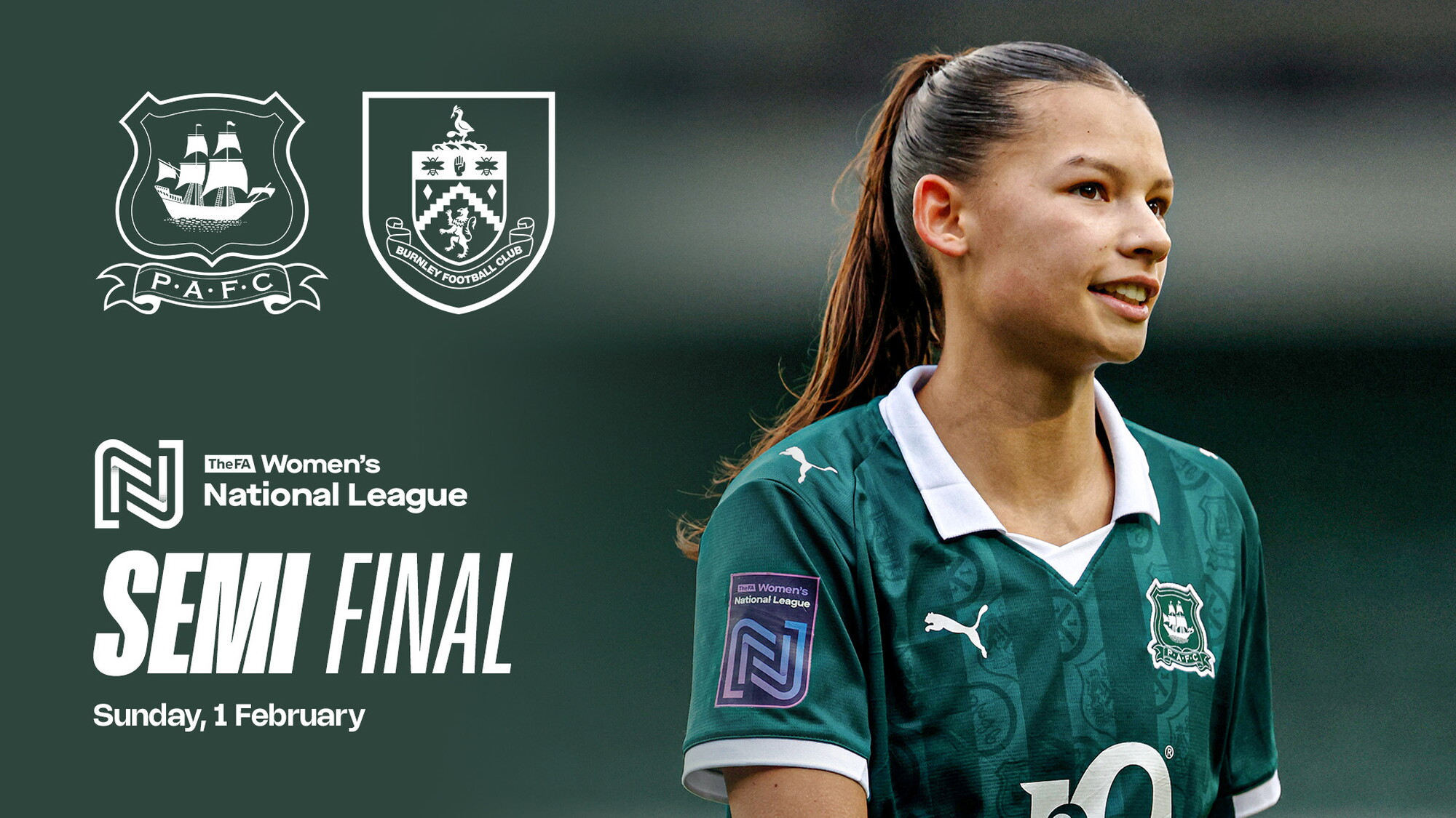 Argyle to face Burnley in semi-final of FAWNL Cup | Plymouth Argyle