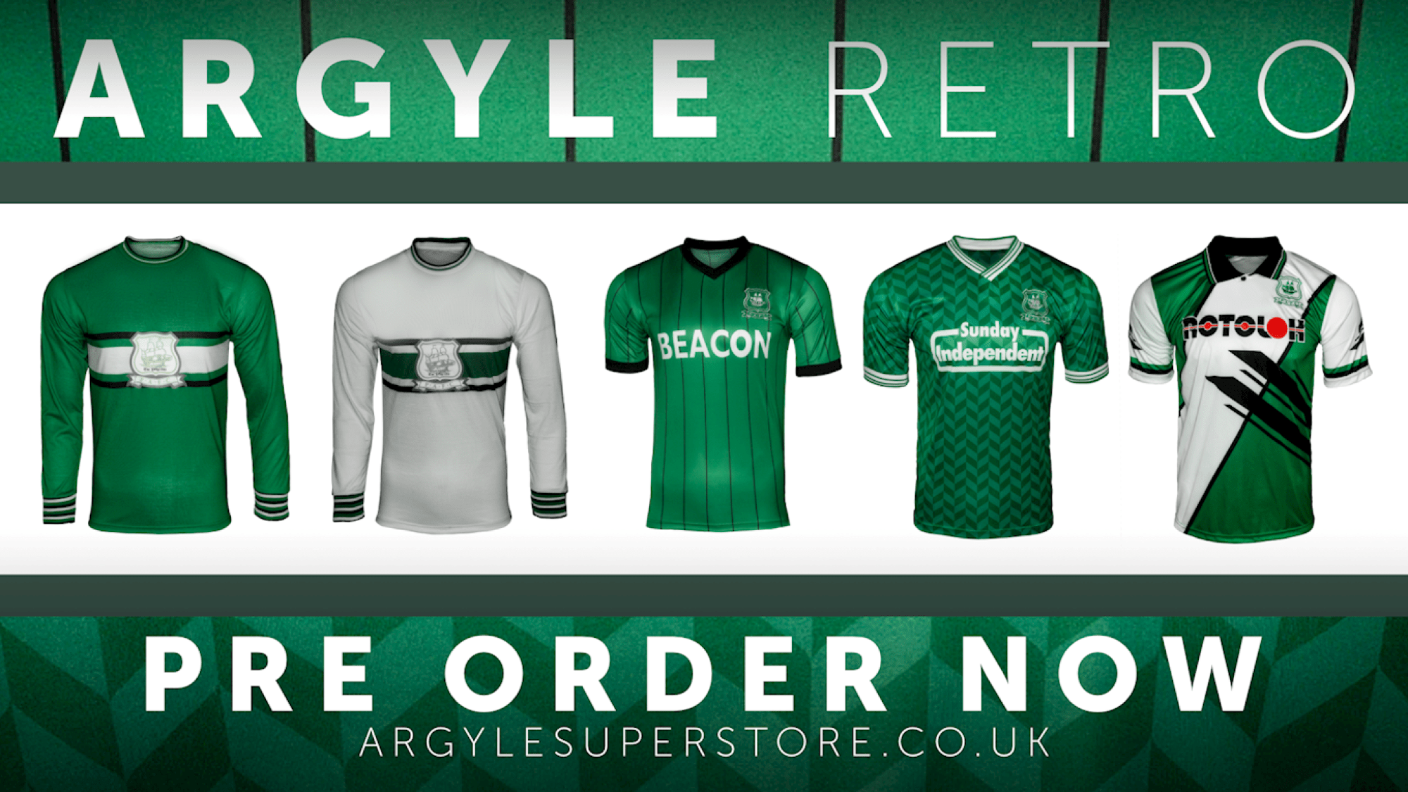 Retro Shirts Break the Internet | Plymouth Argyle - PAFC