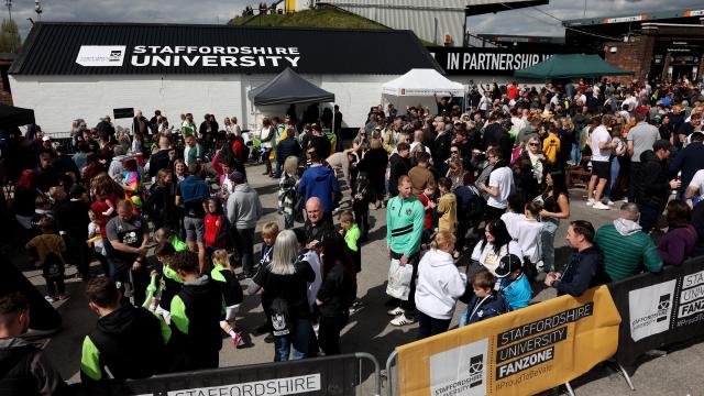 Away Fans' Zone at Port Vale | Plymouth Argyle