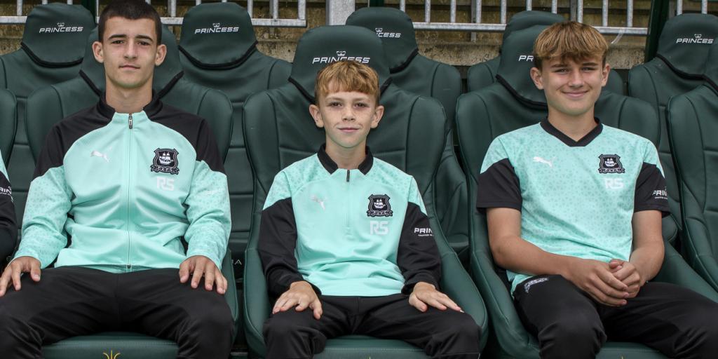 Three New Academy Recruits | Plymouth Argyle - PAFC