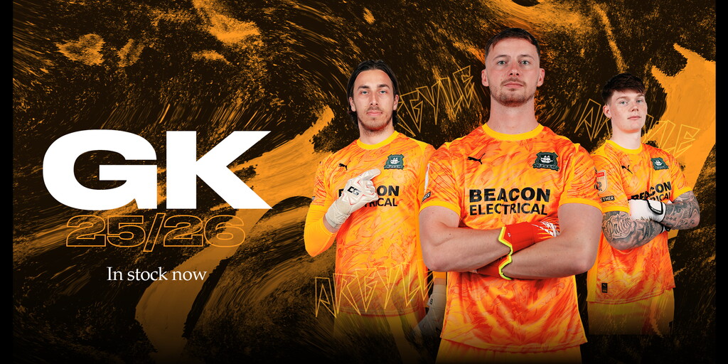 2025/26 Argyle Goalkeeper Kits Released | Plymouth Argyle - PAFC