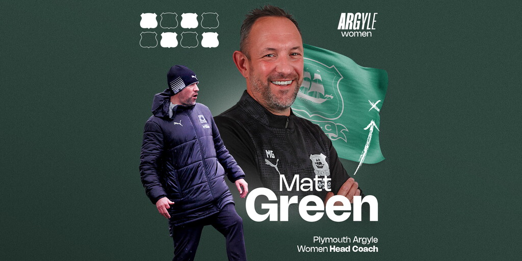 Matt Green Appointed Argyle Women Head Coach | Plymouth Argyle