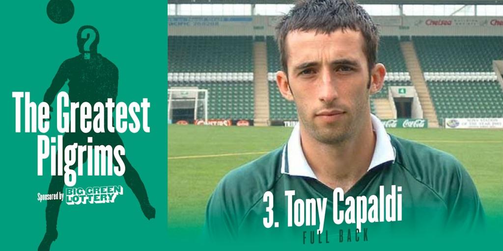 No.3 Tony Capaldi | Plymouth Argyle - PAFC